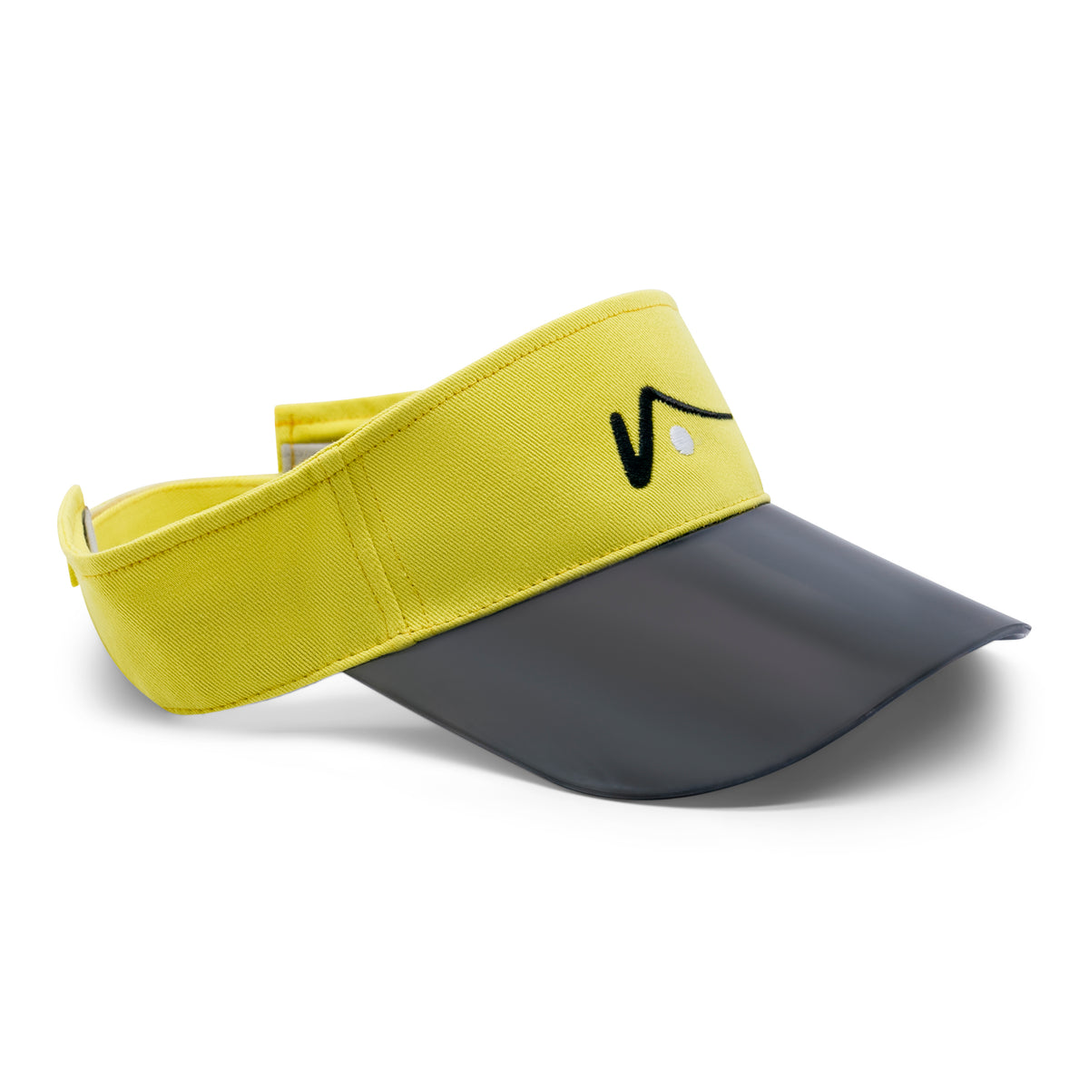 Yellow Sports Visor Transparent Brim – visto visors