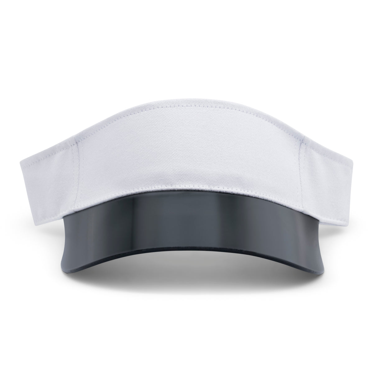 Customizable White Sports Visor Transparent Brim – visto visors